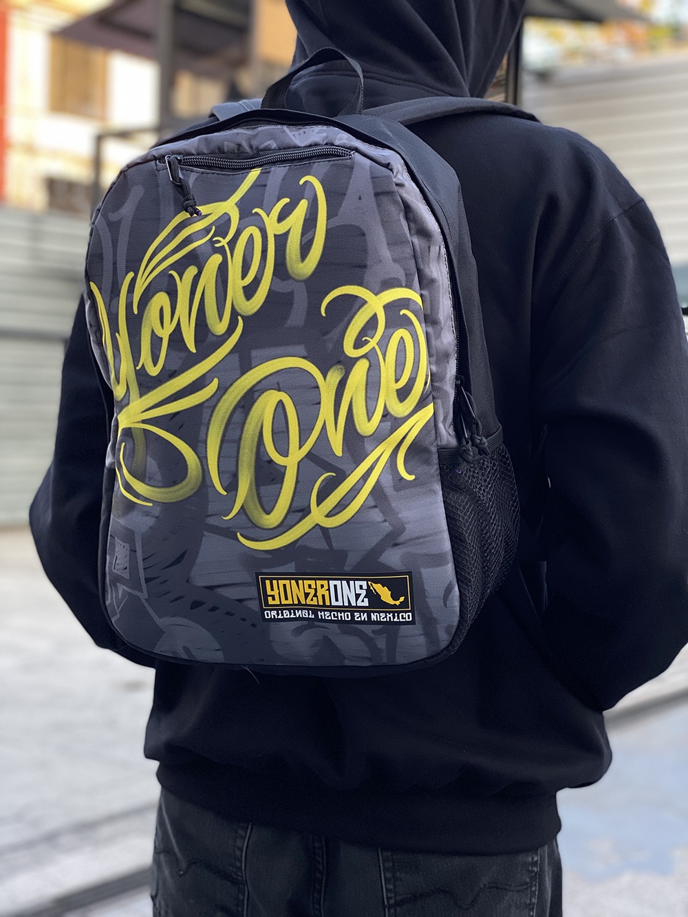 Mochila Yoner One firma amarilla - Yonerone